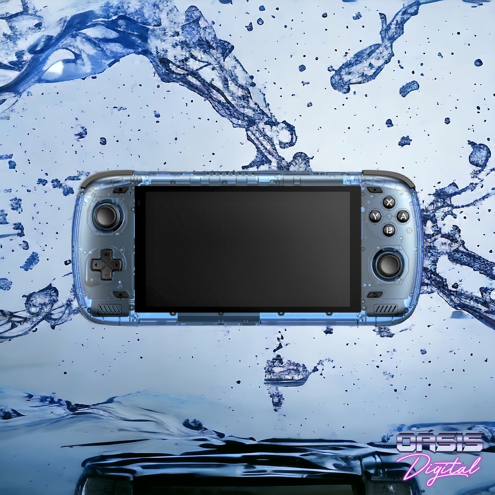 RIFA 271: Odin 2 Max Azul Transparente + Case + Capa de silicone ou Pix ...