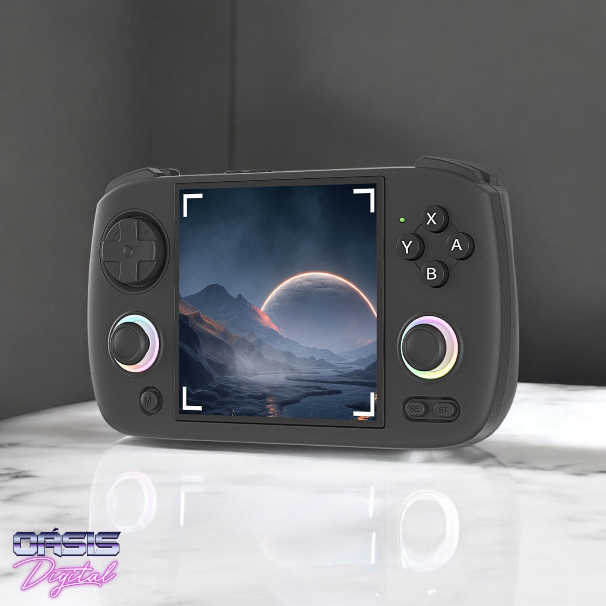 RIFA 278: Anbernic RG Cube XX Preto ou Pix R$400 – Rifas Oásis Digital